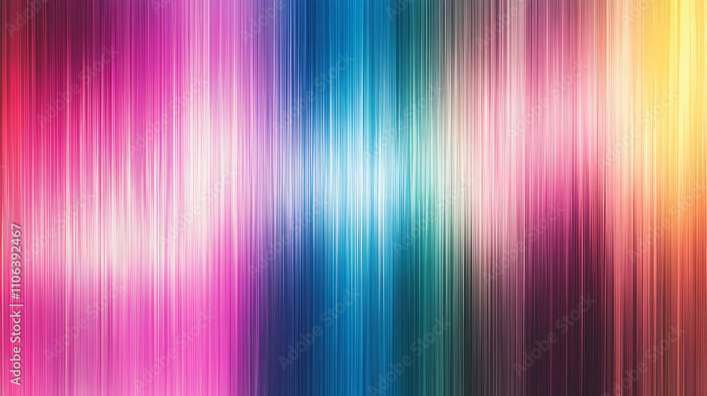 Radiant prismatic neon gradients that subtly transition across a smooth ...