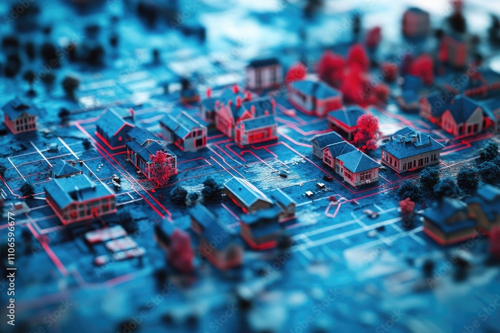 A graphic illustration of a weather hazard map with labels indicating ...
