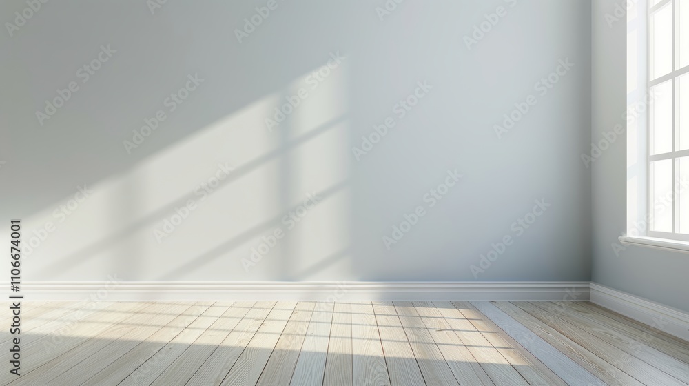 Minimalist Pastel gray pale light grey empty room interior wall ...