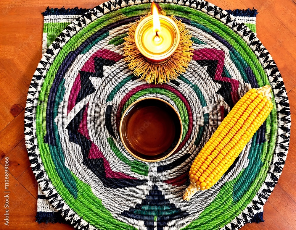 Celebrating Kwanzaa 2025 with traditional symbols and colorful ...