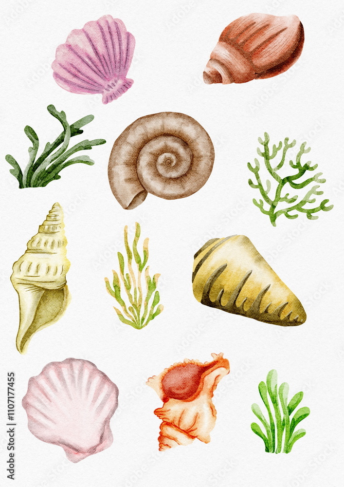 marine, sea, coast, pattern, shells, scallop, ocean, underwater, nature ...