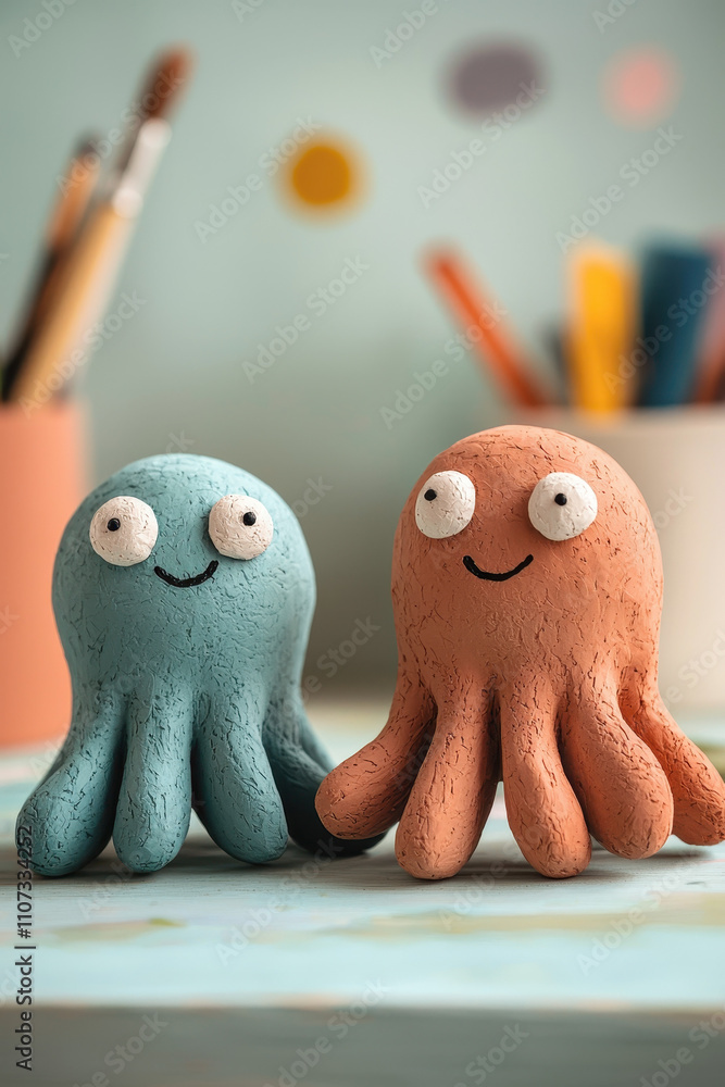 Delightful Clay Octopus Figurines: Adding Charm and Creativity to Your ...