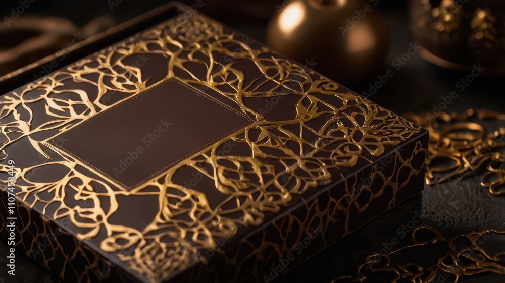 Arabic chocolate in stylish packaging, gift set of chocolate with ...