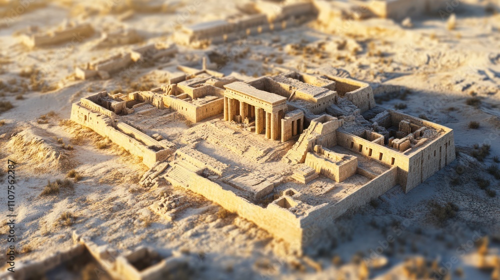 Archaeologists utilizing digital archaeology methods, creating 3D ...