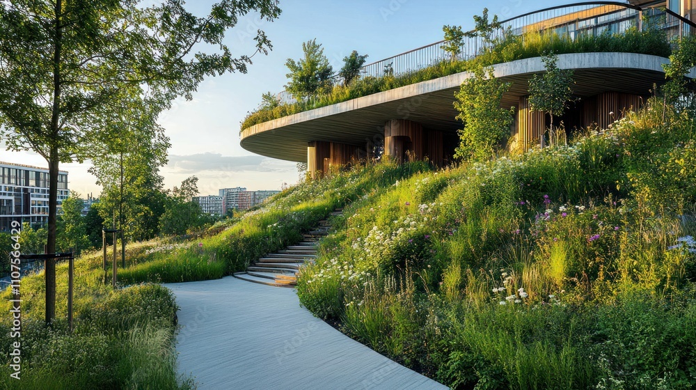 Rewilding architecture designed to restore biodiversity by integrating ...