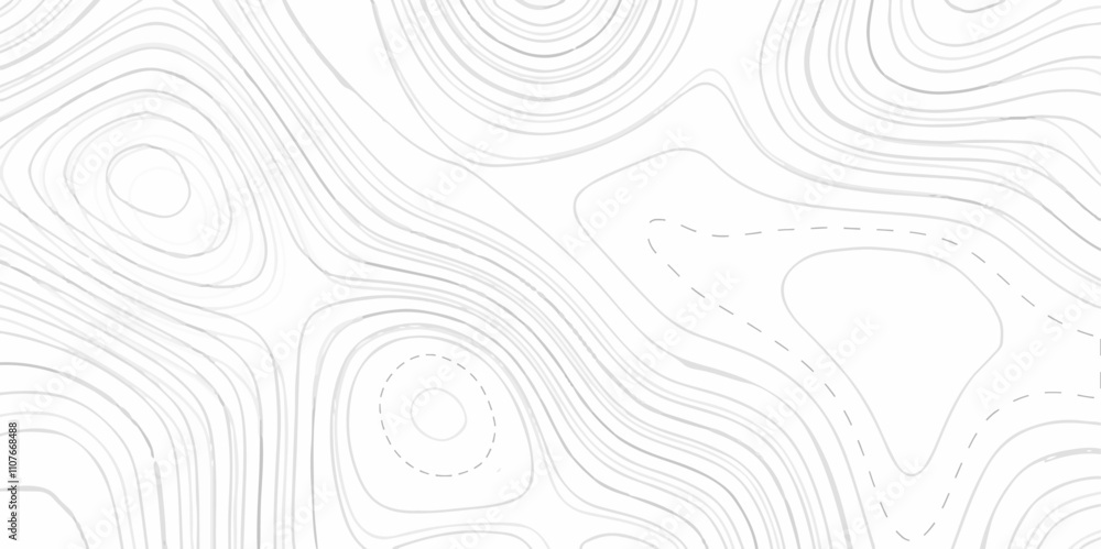 wave Line topography map. World Map Vintage Old-Style. Topographic ...