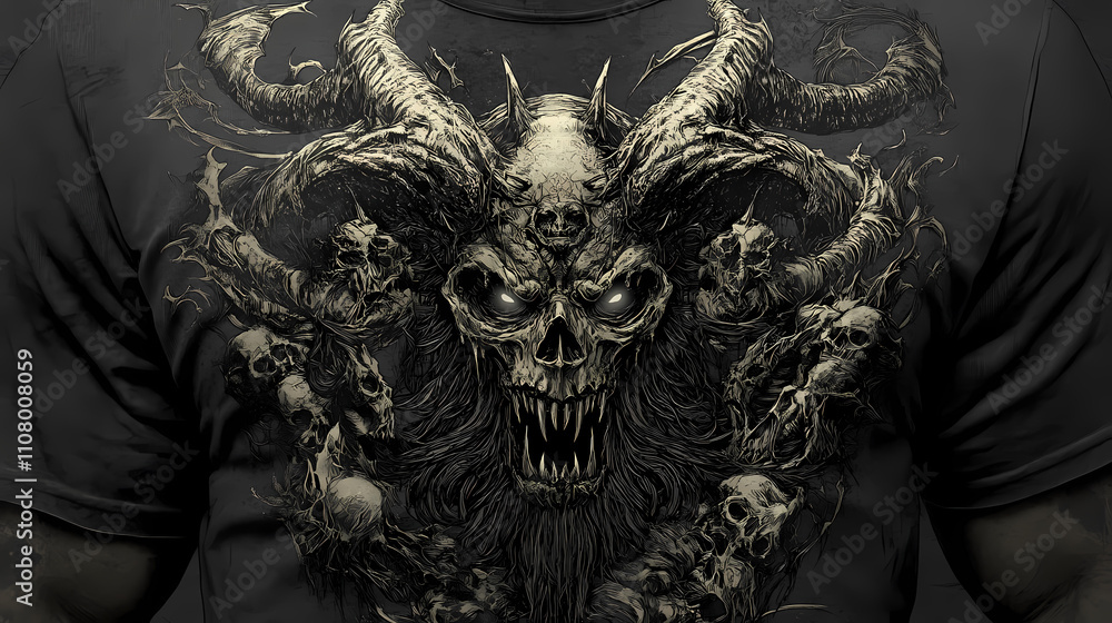 Infernal beastmaster of the abyssal plains - gothic horror and dark ...