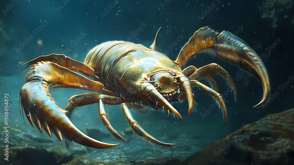 Cambrian opabinia animal - opabinia was an arthropod predatory animal ...
