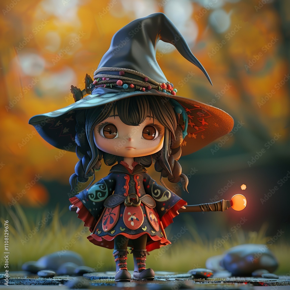 Foto de Stock 4d photographic image of full body image of a cute little ...