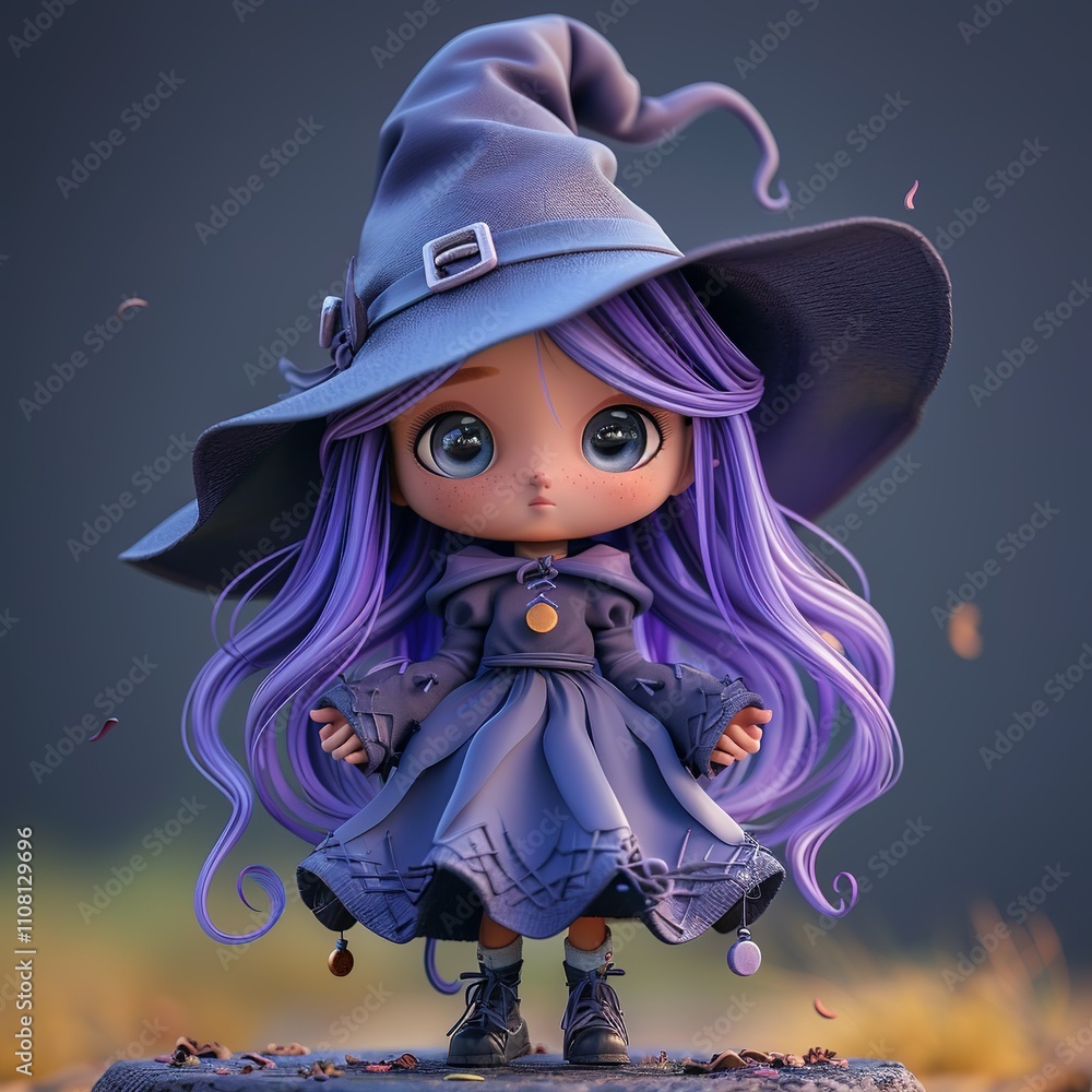 Ilustración de Stock 4d photographic image of full body image of a cute ...