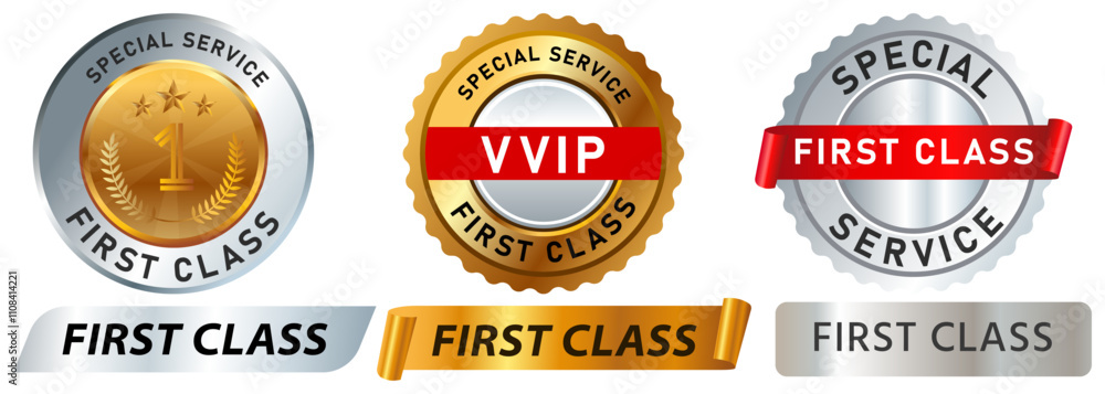 First class elite grade VIP important priority service customer special ...