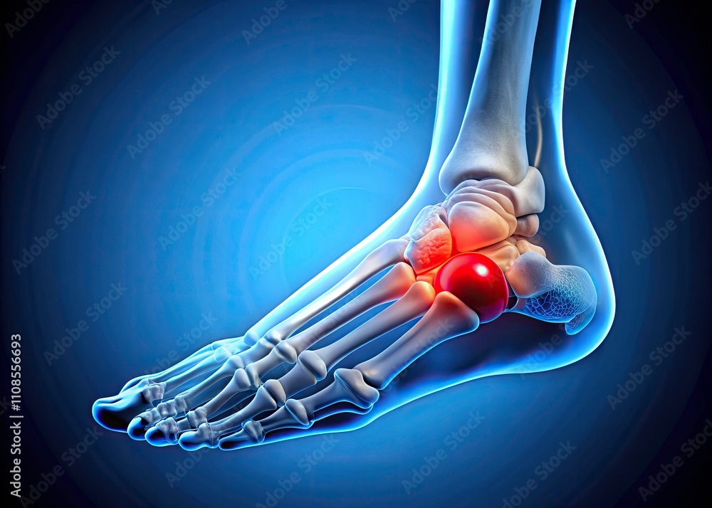 Hu Skeleton Foot Injury: Red Forefoot Pain, Swelling, Redness - Anatomy ...