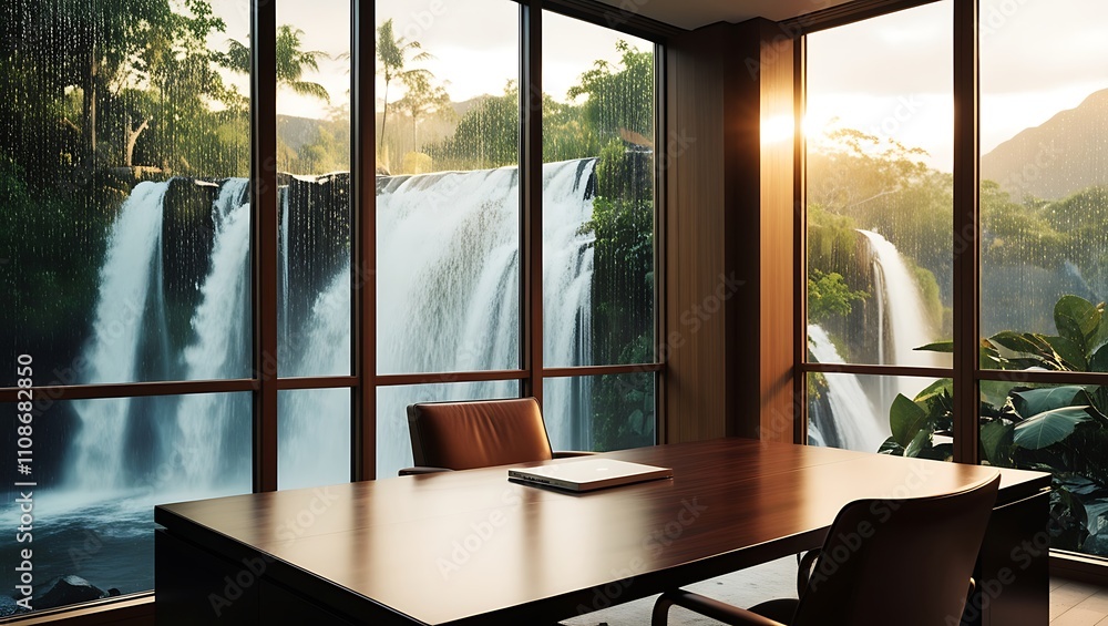 This ultra-high 8K image encapsulates the elegance and tranquility of a ...