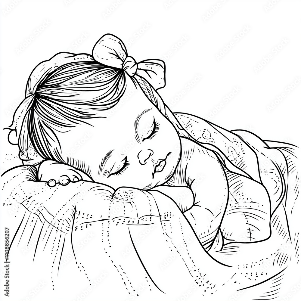 A simple coloring page for a child, simple detail, clean thick lines ...