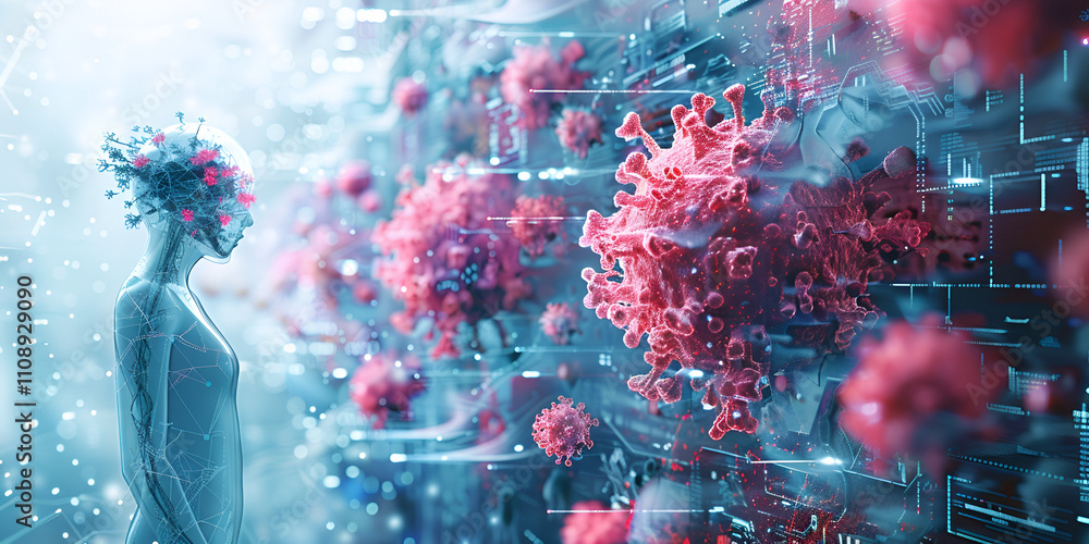 High-resolution medical visualization of the human immune system ...
