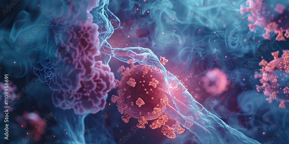 High-resolution medical visualization of HIV and influenza viral ...