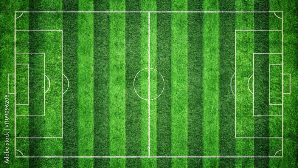 Texture background of a lush green football field , soccer, sports ...