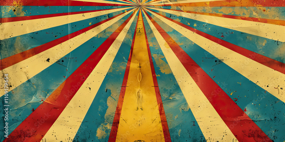 Vintage Circus: Bright primary colors like circus red, big top blue ...