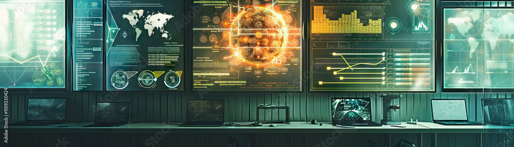 Epidemiologist's Wall: Covered in disease outbreak maps ...