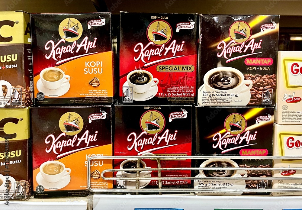 Jakarta, Indonesia - November 30th, 2024 - Kapal Api instant coffee ...