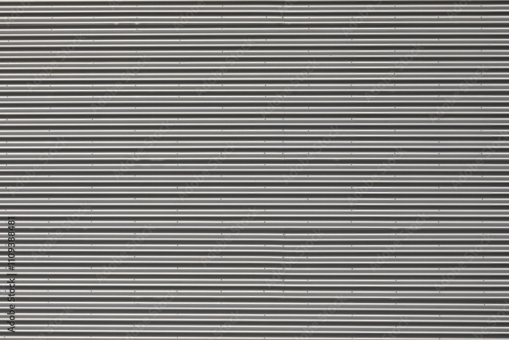 Silver Corrugated Metal Sheet Texture – Industrial Background for ...