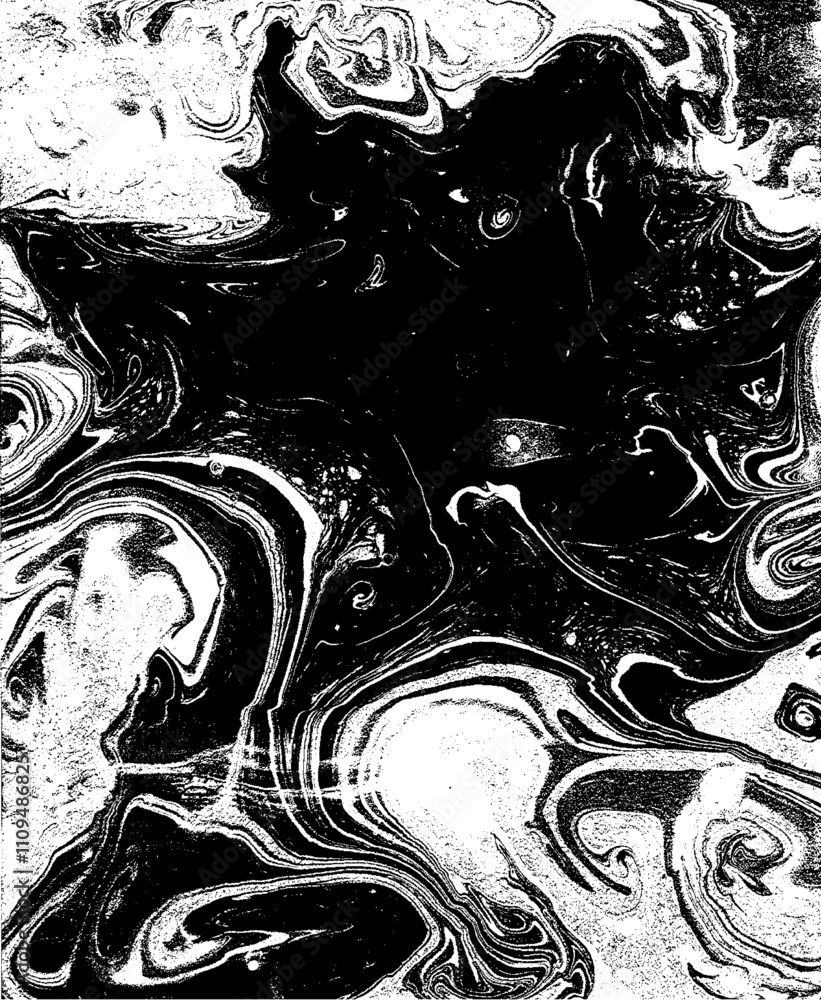 Scratched texture vector of urban background in Grunge style. A layer ...