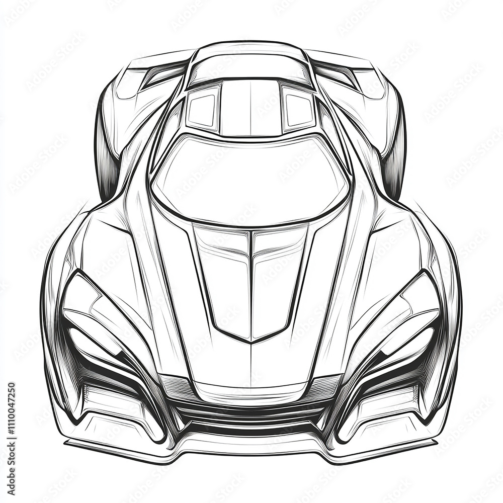 Adult coloring page for book and drawing. Concept vector illustration ...