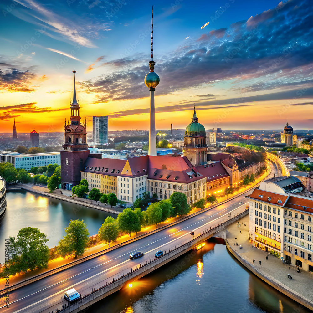 Berlin, Germany, is a dynamic city known for its rich history, i Stock ...