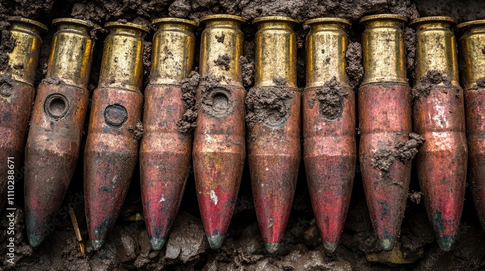 Historical rifle bullets from World War II training range buried in ...