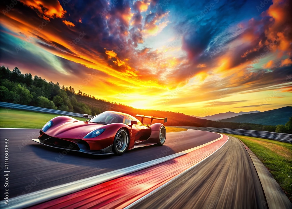 Dynamic Race Car Driving on a Curvy Track Captured Using the Rule of ...