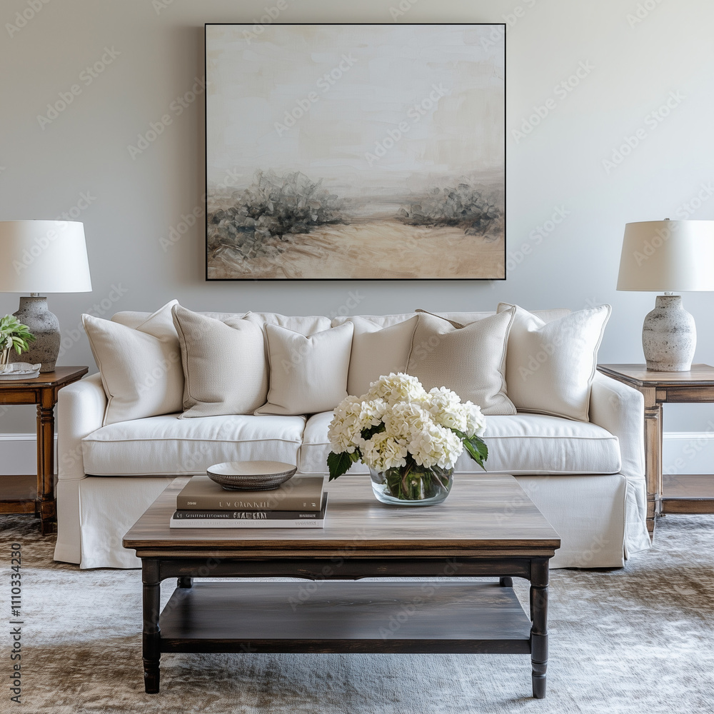 blend of traditional and modern, creating a balanced and timeless look ...