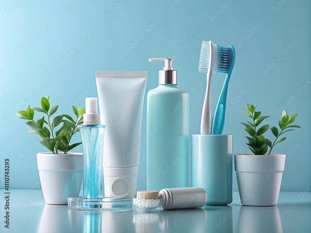 Minimalist Dental Care Symbols and Elements for Healthy Smiles ...