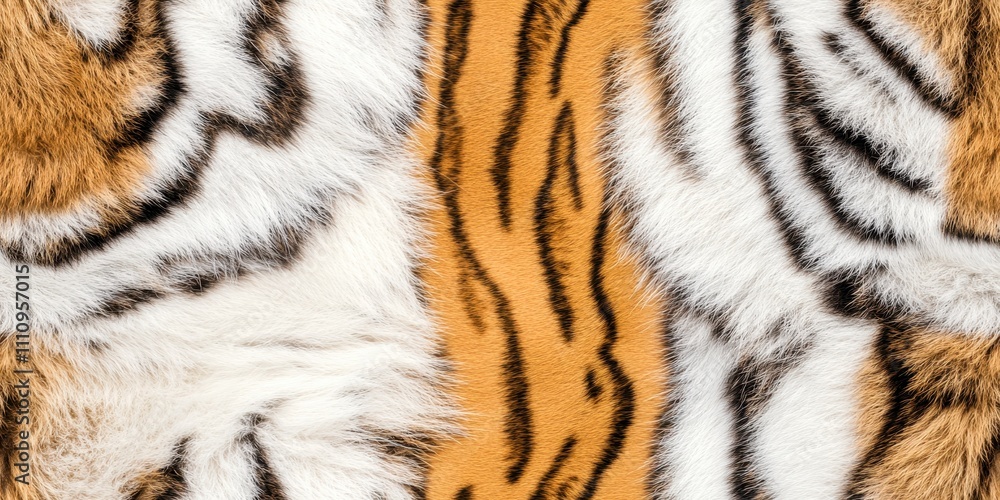 Seamless tiger skin pattern for textile and graphic design projects ...
