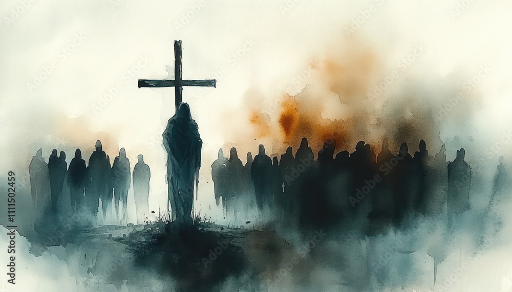 Jesus Christ Carrying the Cross, Passion and Suffering, Crucifixion Symbolism, Melancholy ...