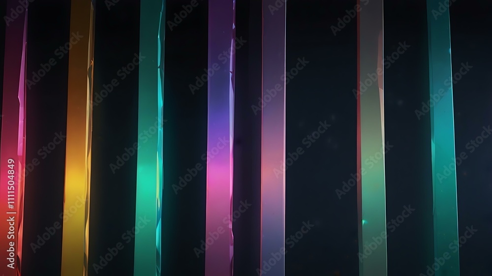 Gradient from bold primary colors to soft secondary hues with a fine ...