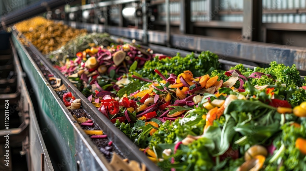 Dynamic image of the biomass section in a waste-to-energy plant, where ...