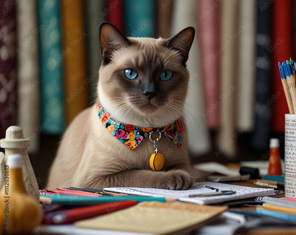 Siamese Cat Turns Fashion Designer: How a Pet is Changing Fashion Norms ...