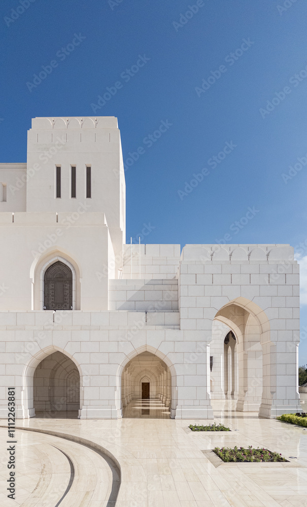 Royal Opera House Muscat. Built on the royal orders of Sultan Qaboos of ...