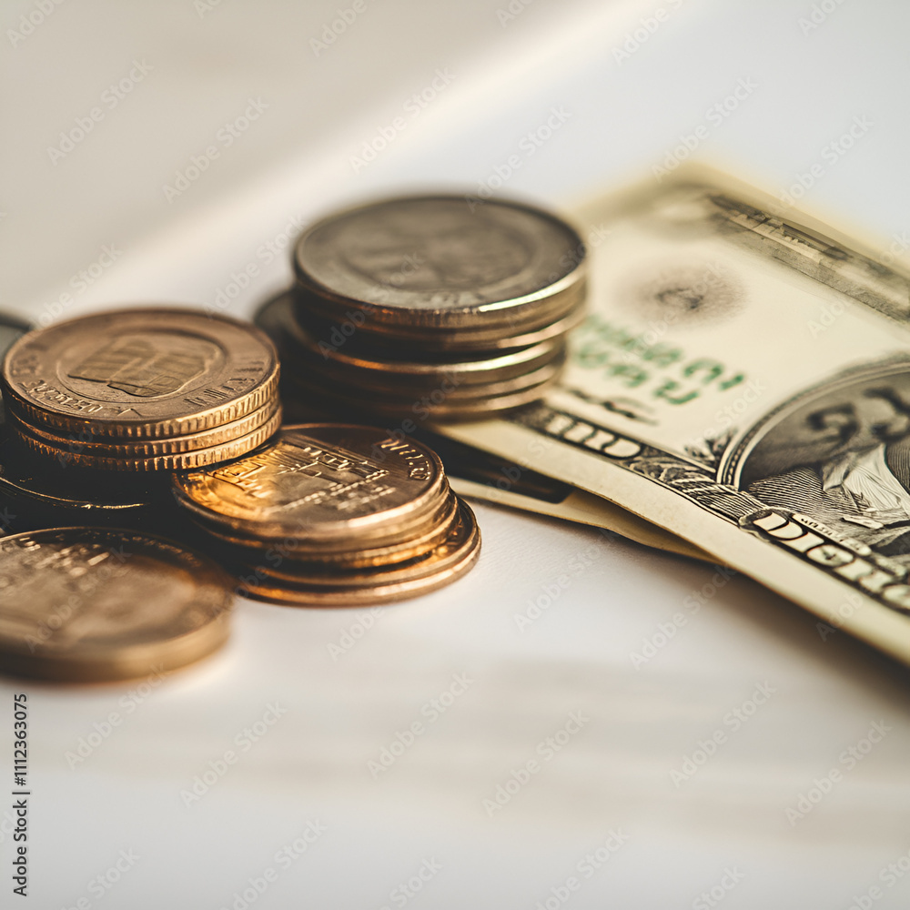 Counting coins and dollars personal finance journey in a cozy home ...