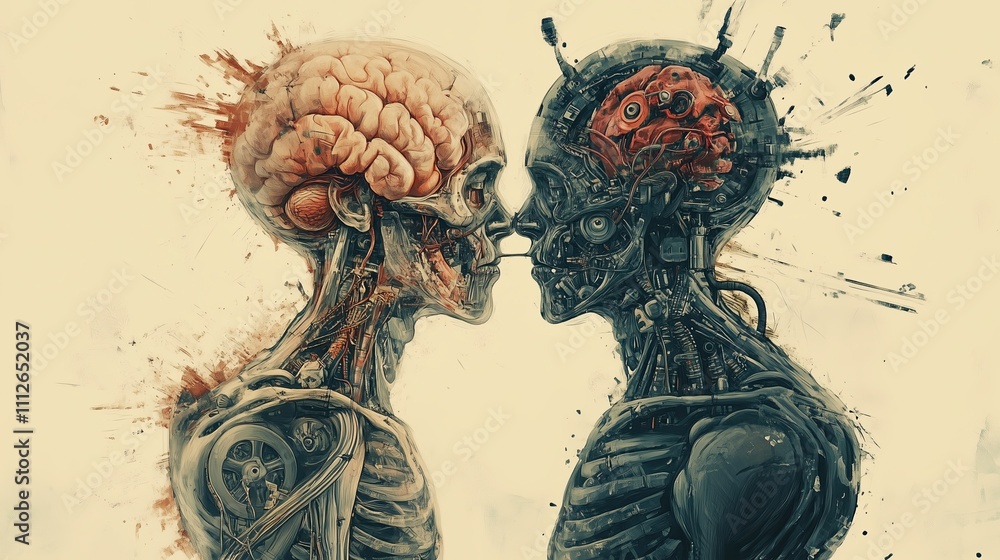 Body as a broken machine: Human form reconstructed with mechanical and ...