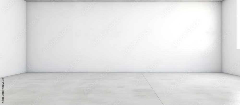 square minimalist white wall floor room backgrounds mockup contemporary ...