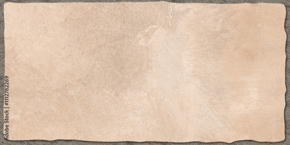 Light brown grouted stone texture, vitrified heavy duty parking tiles ...