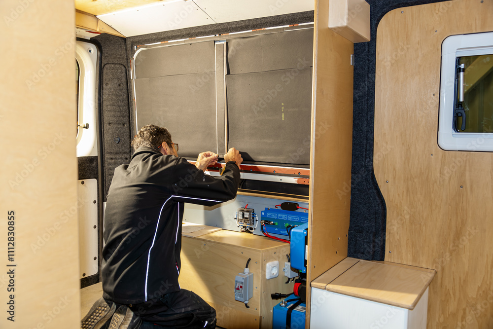 Camper van conversion. Insulation of the transporter, motorhome after ...
