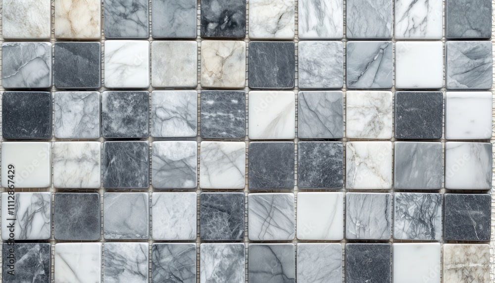 Seamless Marble Mosaic Texture For Mosaic Floors And Backsplashes ...