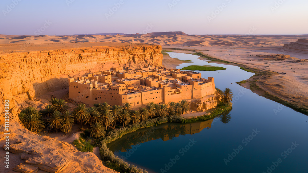 The Old Town of Diriyah in Saudi Arabia, Featuring Historic Mudbrick ...