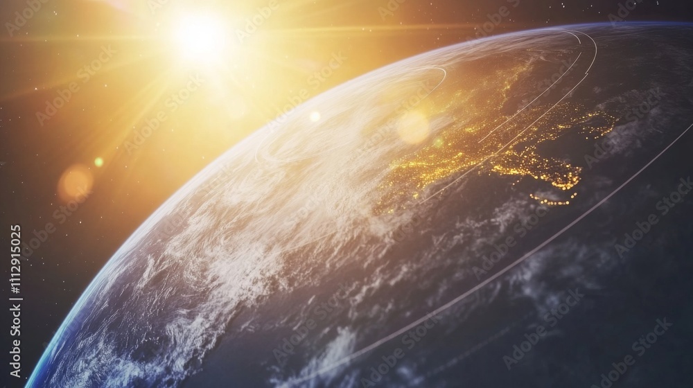 Earth axis diagram illustration showing the tilt of the Earth's ...