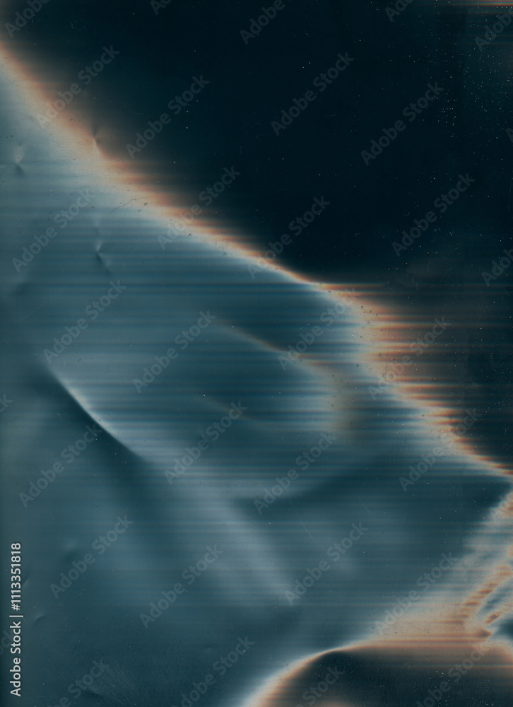 Old film overlay. Dust scratch texture. Color distortion. White orange ...