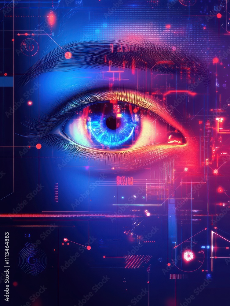 Sensor technology abstract concept vector illustration set. Gesture ...