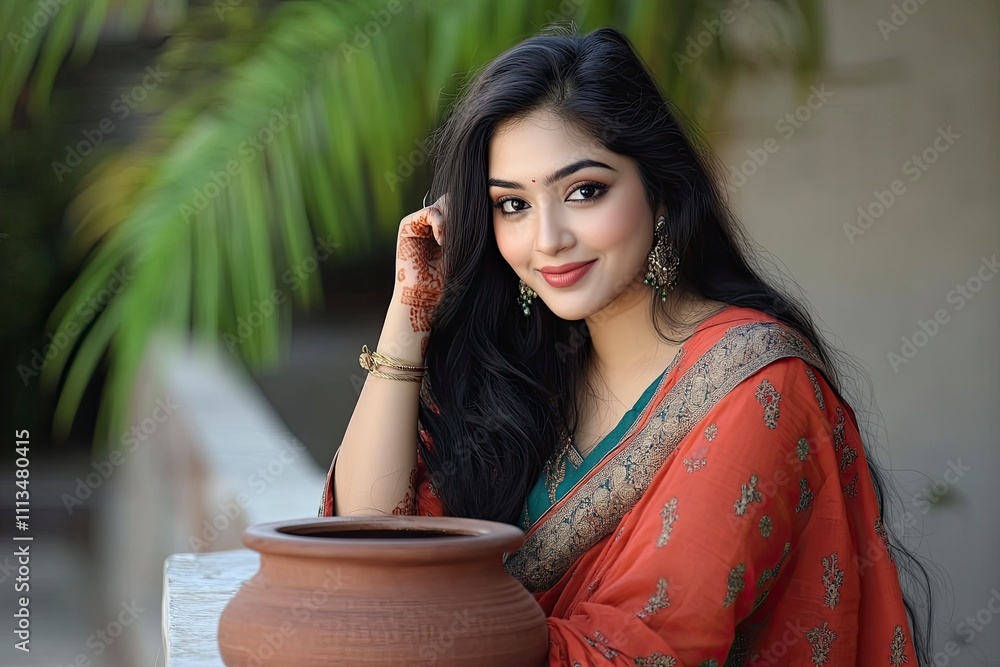 Dum Handi chicken Biryani is prepared in an earthen or clay pot called ...