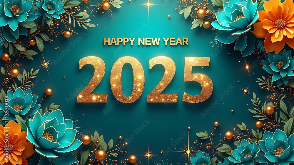 Top New Year's 2025 Advertisement Designs to Inspire You Stock ...